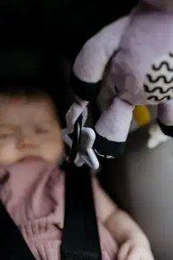 BABYTED Chrastítko Zajíček / Plyš / 30 cm / od 0 měsíců