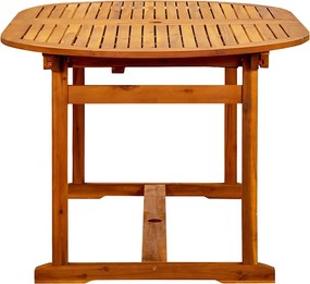 Zahradní jídelní stůl (160–240) x 100 x 75 cm masivní akácie 316565