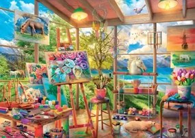 DINO Malířský ateliér / 2000 dílků / od 15 let