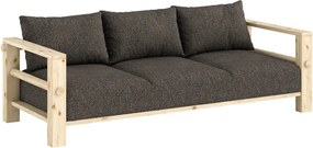 Tmavě šedá pohovka 225 cm Bare – Karup