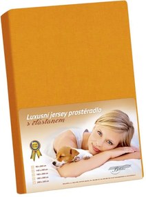 Bellatex Jersey LUX Oranžová 200x220 cm