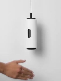 LED stmívatelné bílé designové svítidlo Holm