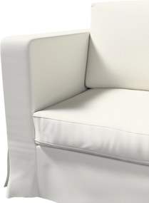 Potah na pohovku IKEA  Karlanda 3-místná nerozkládací, dlouhý barva šedá látka pletený vzor