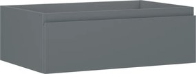 Mexen Orio, koupelnová skříňka 70 cm, 1 zásuvka, grafitová matná, 91A10-07023-1-BF66