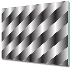 Skleněná krájecí deska Abstrakce pruhů 60x52 cm