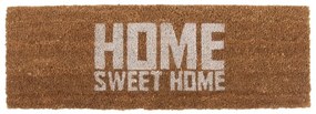 Rohožka s bílým nápisem PT LIVING Home Sweet Coir, 75 x 26 cm