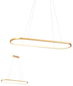 Redo 01-2524 závěsné LED svítidlo stmívatelné Lap bronz, 32W, 3000K, 91cm