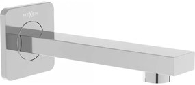 Mexen Cube nástěnná vanová výpusť, chrom - 79370-00