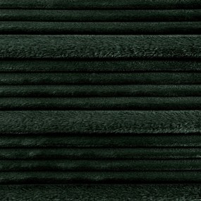 EUROFIRANY FLANELOVÁ DEKA NINA 200X220 CM TMAVĚZELENÁ
