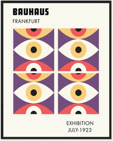 Zarámovaný digitální tisk Bauhaus Frankfurt Exhibition