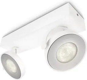 Philips Clockwork 2x4,5W bílá / LED bodové svítidlo / 1000lm / 2200-27