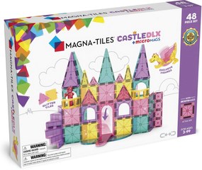 Stavebnice magna-tiles hrad dlx sada 48