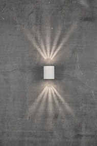 NOR 49701001 Venkovní nástěnné svítidlo Canto 2 2x6W LED bílá čirá - NORDLUX