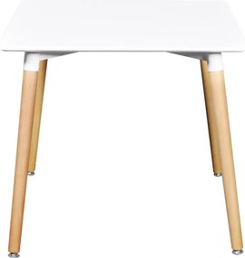 Moderní jídelní stůl bílý