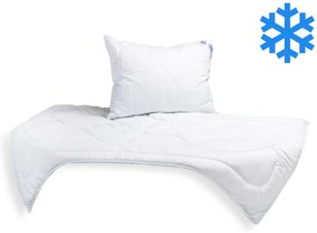 Zimní SET Luxus Plus, přikrývka 140x200cm 1300g + polštář 70x90cm 900g UNICO zip