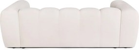 Krémová sametová pohovka 225 cm Cube - II. jakost – Bonami Selection
