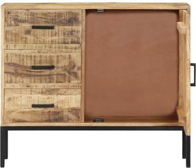 Příborník 88 x 30 x 71 cm masivní mangovníkové dřevo 247969