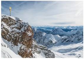 Fototapeta pohled na Alpy + lepidlo ZDARMA Velikost (šířka x výška): 400x280 cm