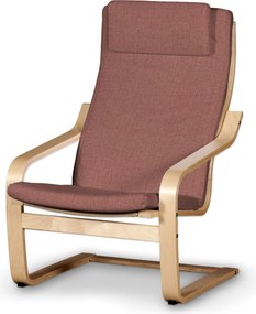 Sedák na křeslo IKEA Poäng II barva hnědá látka pletený vzor