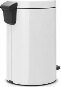 Brabantia Newicon Pedálový odpadkový koš 20 L bílá / průměr 29 cm / vý