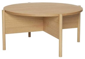 Béžový Konfereční stolek Heritage ø 86 × 40 cm HÜBSCH