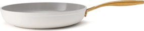 Elmich Nepřilnavá keramická pánev Zen Ø 28 cm - krémovo zlatá