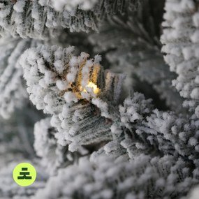 Smrk Bílý 500 LED 210 cm