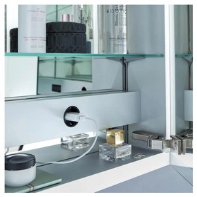 Emco Evo - Osvětlená vestavná zrcadlová skříňka LED 1600 mm, zrcadlová 939708118