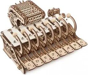 Ugears 3D dřevěné mechanické puzzle Programovatelná celesta / od 14 le