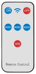 LED Solární reflektor se senzorem INTEGRA LED/3W/3,7V IP44 + DO