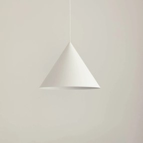 Závěsné svítidlo FRANDSEN Benjamin, Ø 46 cm, bílé