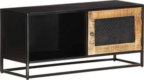 TV stolek 90 x 30 x 40 cm hrubé mangovníkové dřevo 323150