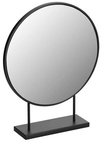 Zrcadlo biali 36 x 45 cm černé MUZZA