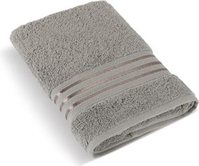 Bellatex Froté ručník a osuška kolekce Linie Šedá 70x140 cm