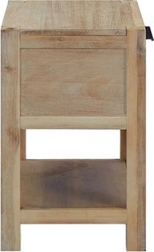 Noční stolky se zásuvkami 2 ks 40 x 30 x 48 cm masivní akácie 3057529