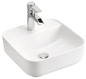 COMAD UM-6288 MAGIC 40 DP - Umyvadlo na desku MAGIC 40x40 cm lesklá bílá UM-6288 MAGIC 40 DP