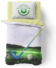 Kvalitex bavlna povlečení Golf 3D 140x200 70x90