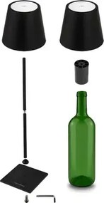 Esperanza ELD119K černá / LED stolní lampa / 3W / 200lm / 4000K / 3 re