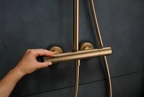 Hansgrohe Pulsify S Puro kartáčovaný bronz / Sprchový set s termostate