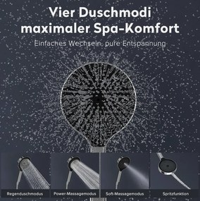design vanová baterie DOPORRO 3 - chrom