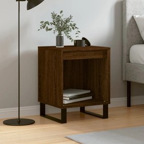 vidaXL Noční stolek 40x35x50 cm kompozitní dřevo [830740] Barva: bílá s vysokým leskem