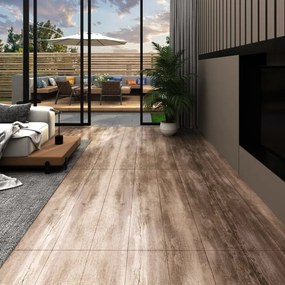 Samolepicí podlahová krytina PVC 5,21 m² 2 mm bělené dřevo