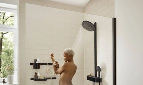 Hansgrohe Pulsify S Showerpipe 260 2jet se ShowerTablet Select 400, matná černá 24240670
