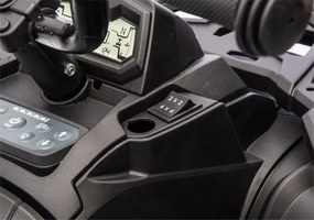 LEAN CARS Čtyřkolka na baterie ATV 6 kol s přívěsem JC606 24V 4x4 modrá