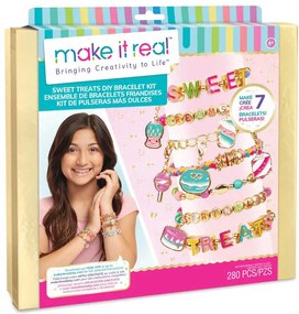 _Ostatní 1_ MAKE IT REAL Náramky Sweet Treats kreativní set výroba dětské bižuterie 131728