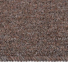 Nášlapy na schody 15 ks 60 x 25 cm hnědé protiskluzové 340400