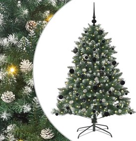 Umělý vánoční stromeček Zelená 150 cm PVC, plast a ocel 3395222