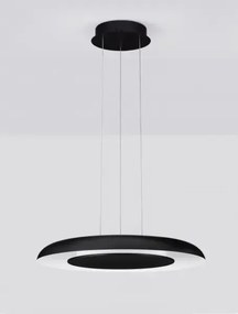 LED stmívatelný černo-bílý designové svítidlo Epos