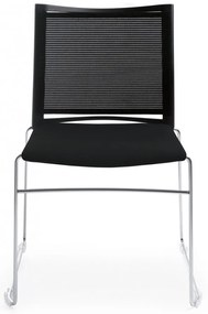 ProfiM - Židle ARIZ 575V se síťovaným opěrákem a čalouněným sedákem