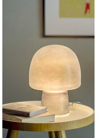 Tmavě modrá stolní lampa se skleněným stínidlem (výška 26,5 cm) Paddy – Bloomingville